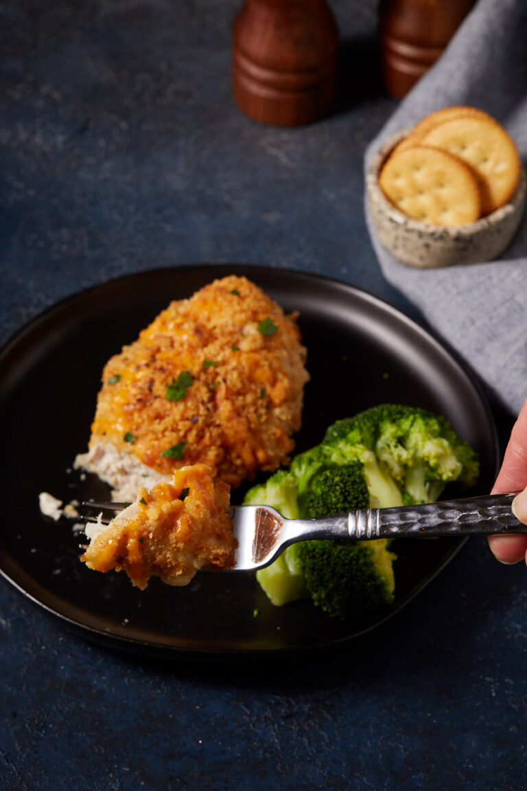 Crispy Baked Buttermilk Ritz Cracker Chicken - Butter & Baggage