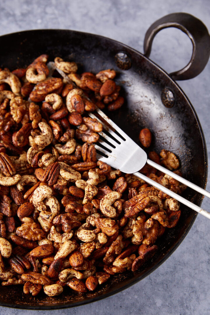 Spicy Roasted Nuts- Butter & Baggage