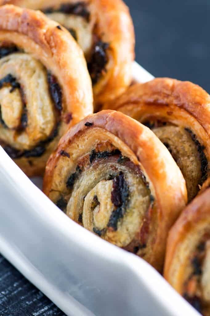 Pinwheel Recipe with Puff Pastry - Butter & Baggage