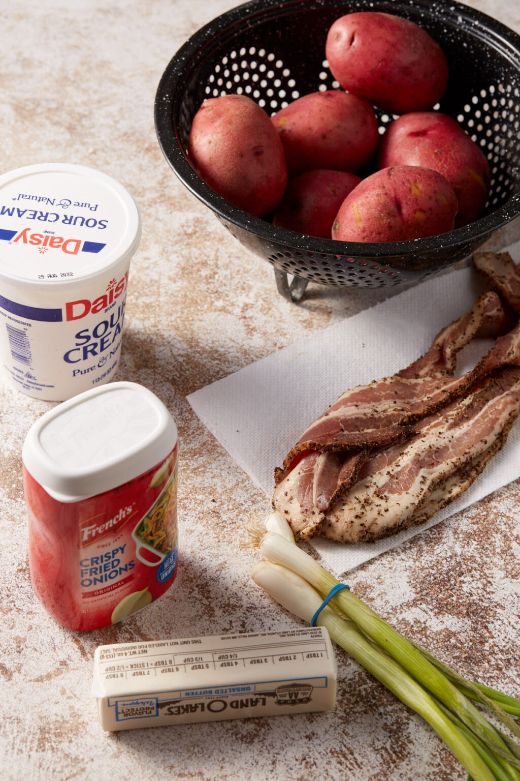 Loaded Mashed Potatoes in the Microwave - Butter & Baggage