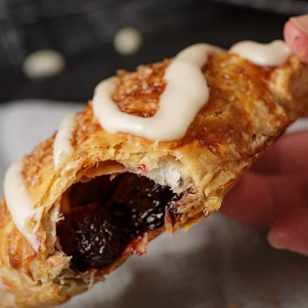 Cherry Hand Pie Recipe with Puff Pastry - Butter & Baggage