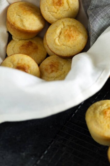 Spoon Bread Muffins - Butter & Baggage