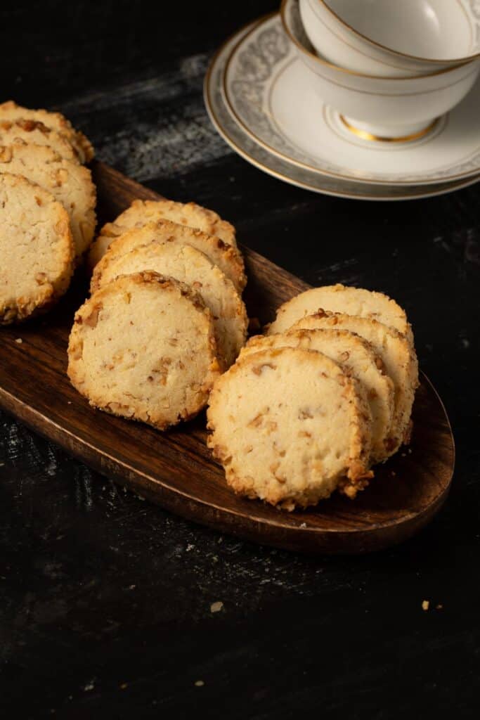Walnut Cookies Recipe - A Delicious Nutty Shortbread - Butter & Baggage