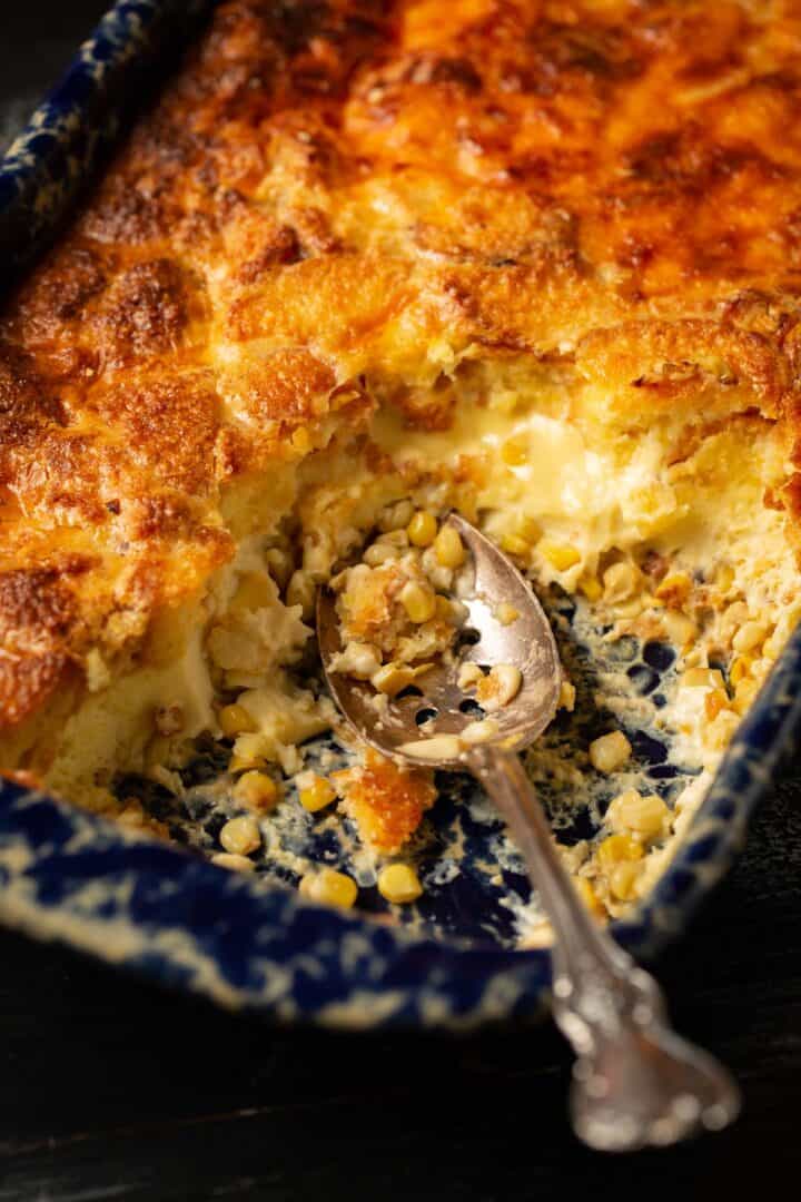 Cornbread Corn Pudding - Butter & Baggage