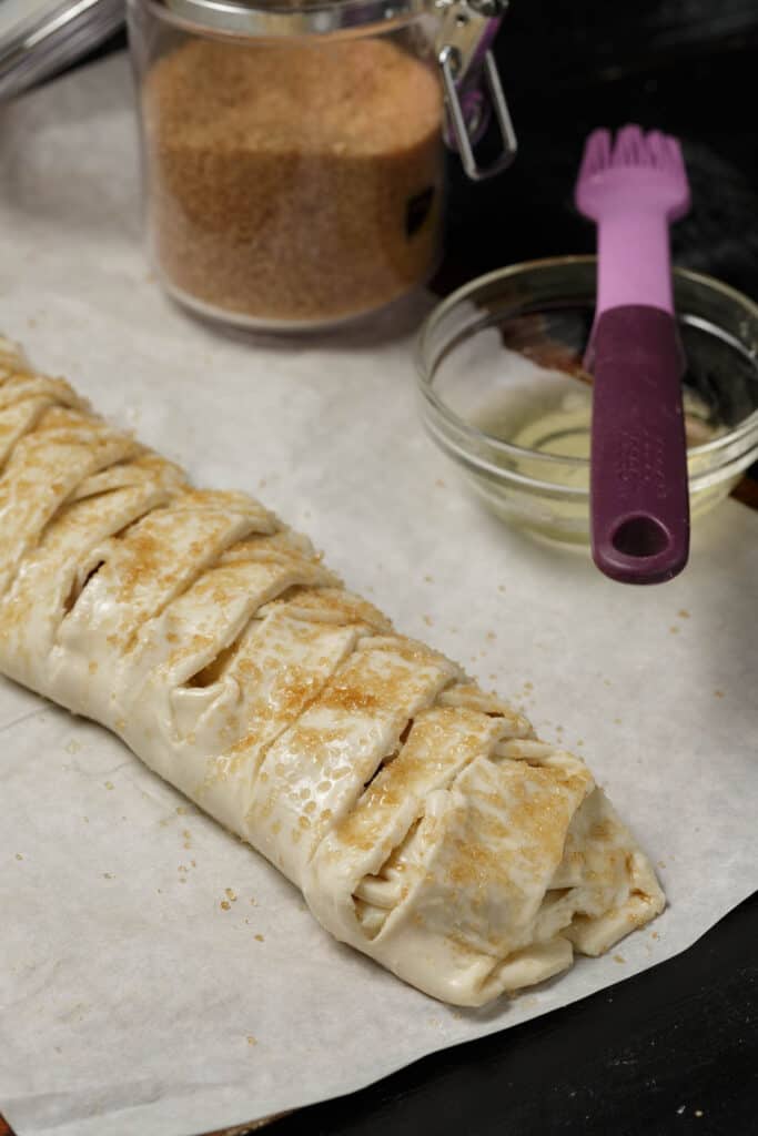 Cream Cheese Puff Pastry Braid with Berries - Butter & Baggage