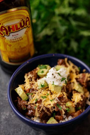 Chili with Chocolate - smooth & spicy!- Butter & Baggage