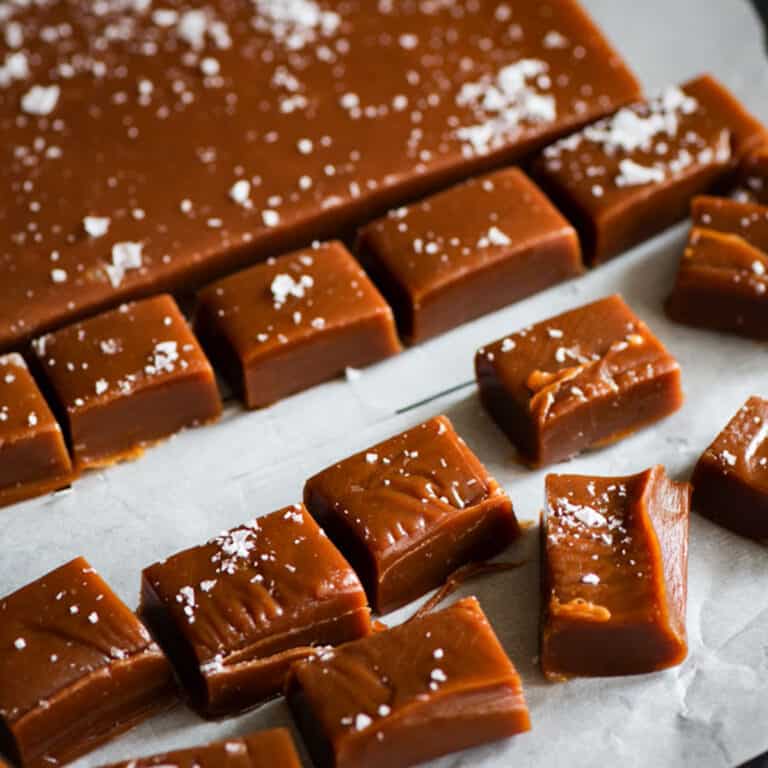 Vanilla Caramels - made with Vanilla or Bourbon - Butter & Baggage