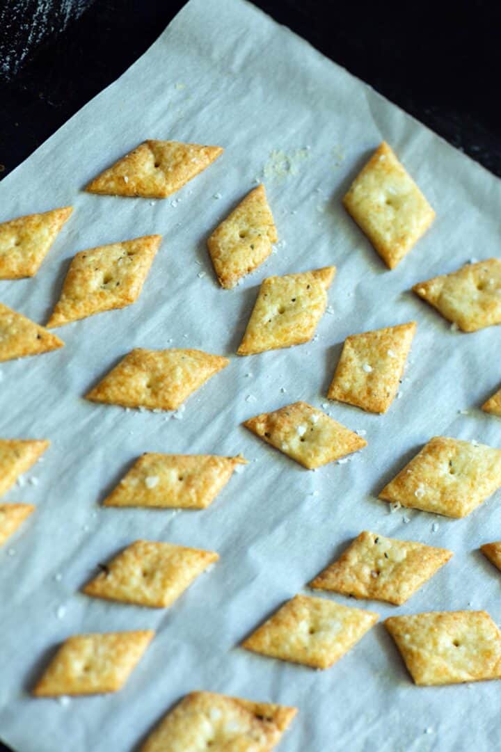 Swiss Cheese Crackers Recipe - Butter & Baggage