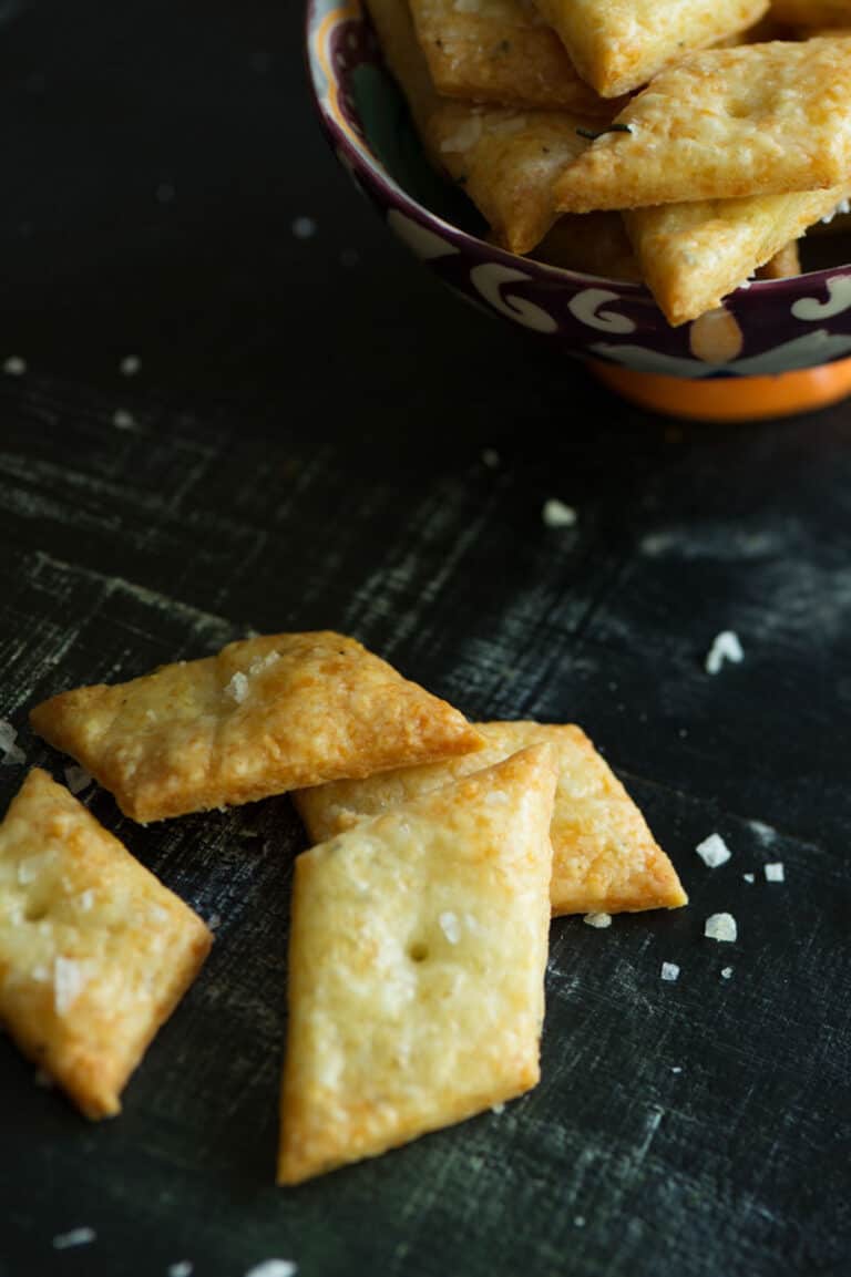 Swiss Cheese Crackers Recipe - Butter & Baggage