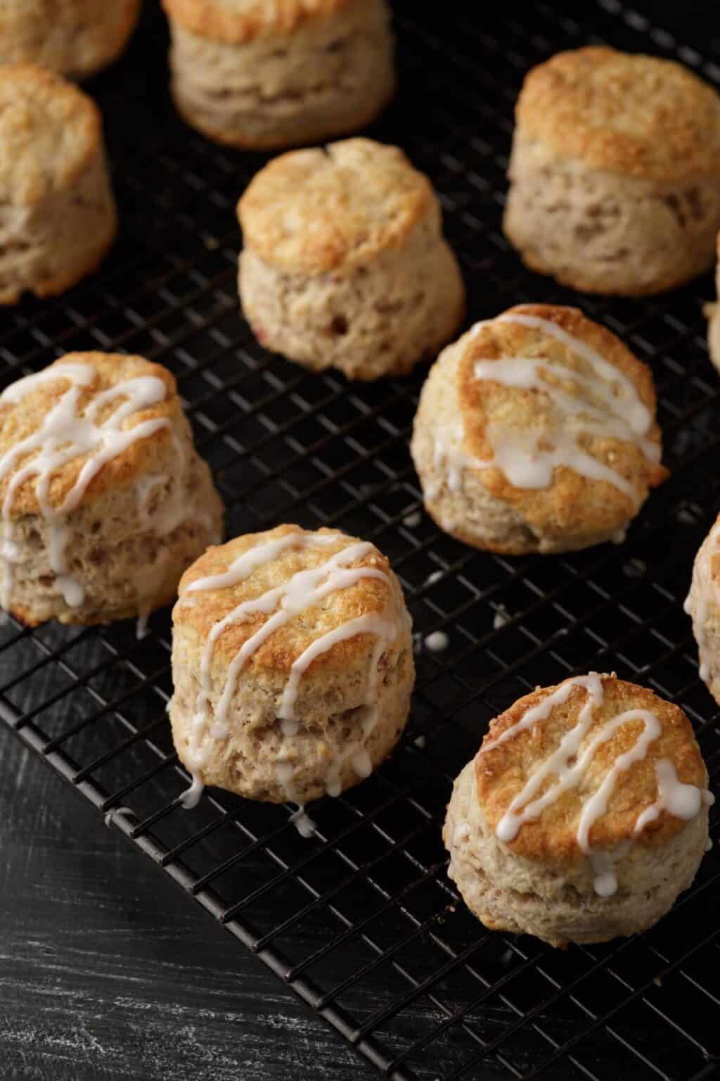 Tall & Flaky Strawberry Buttermilk Biscuits - Butter and Baggage