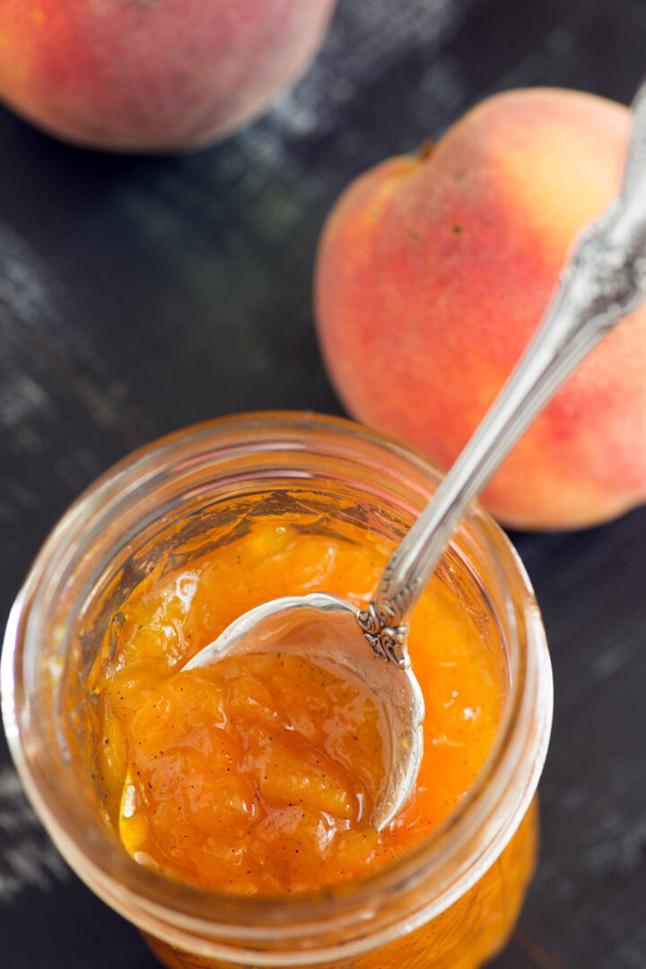 Homemade Southern Peach Jam Recipe (No Pectin) - Butter & Baggage