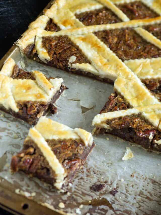 Sheet Pan Derby Pie - Butter & Baggage