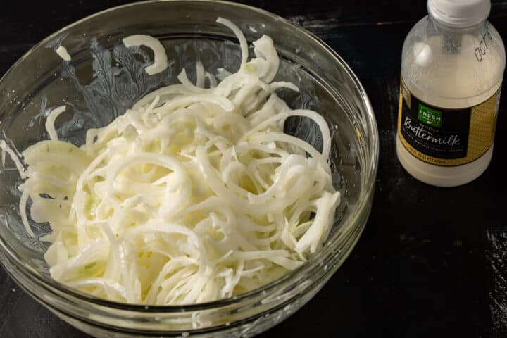 Homemade Crispy Fried Onions — Buttermilk Method- Butter & Baggage