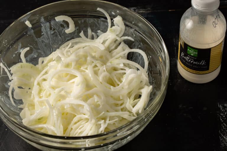 Homemade Crispy Fried Onions — Buttermilk Method- Butter & Baggage