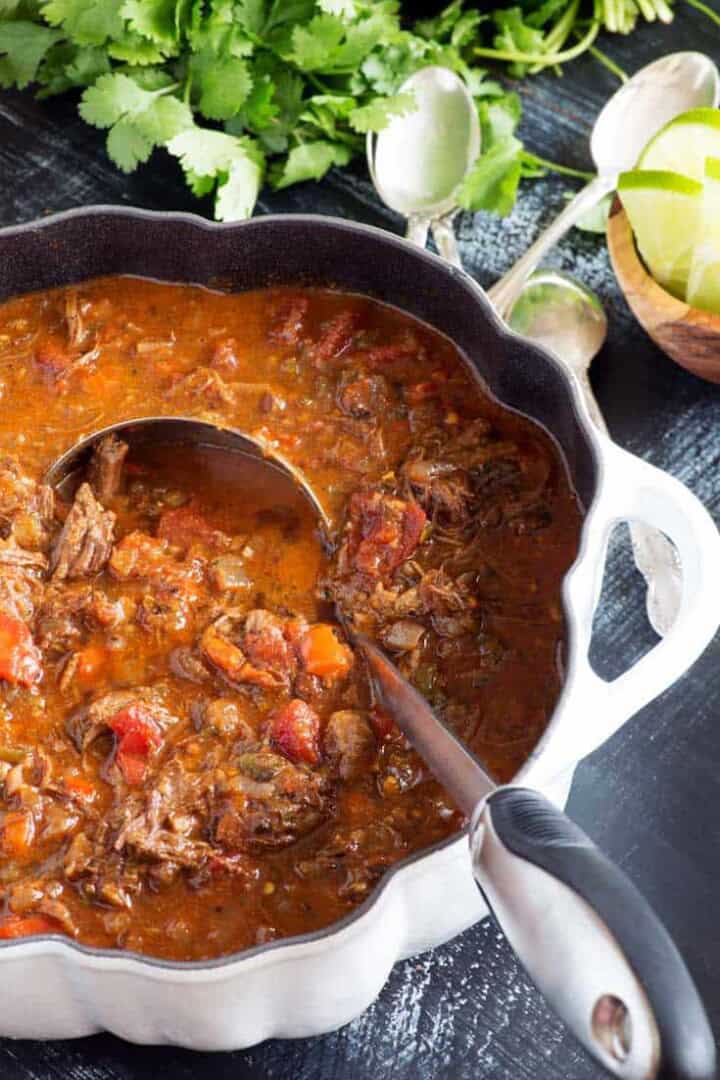 Short Rib Chili a hearty slow cooked chili - Butter & Baggage
