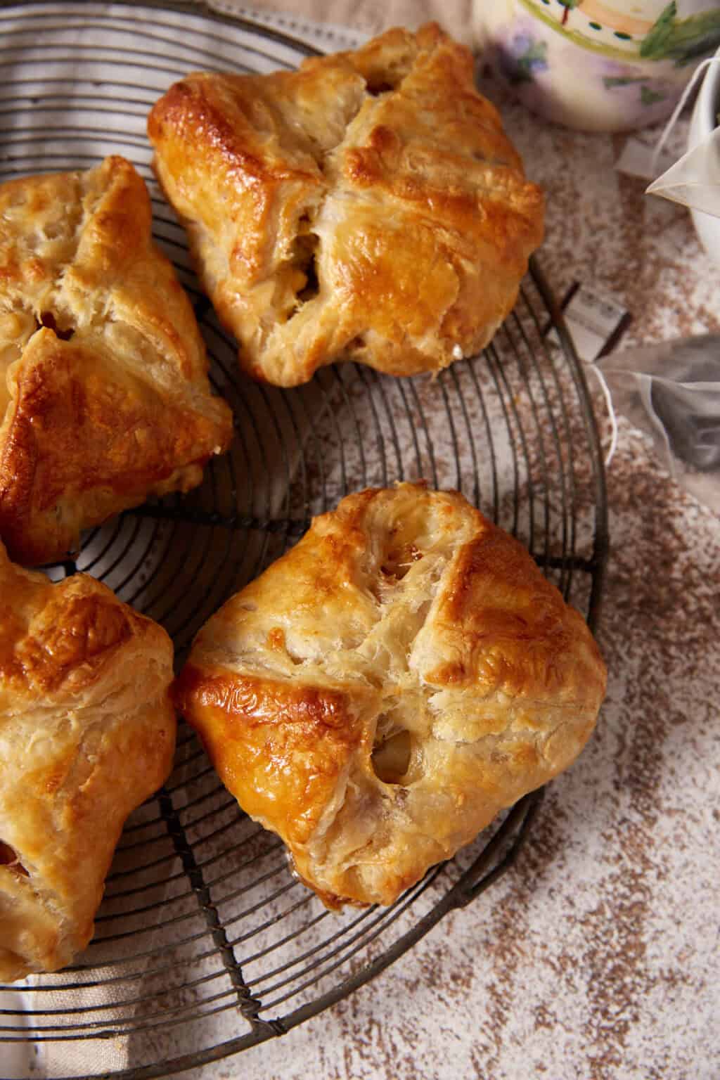 Breakfast Puff Pastry Pockets (with Sausage, Egg & Apple) - Butter ...