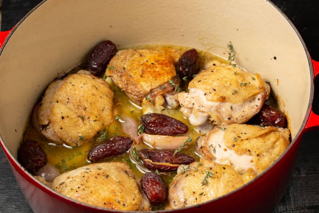 Baked Lemon Chicken Recipe - with Dates! - Butter & Baggage