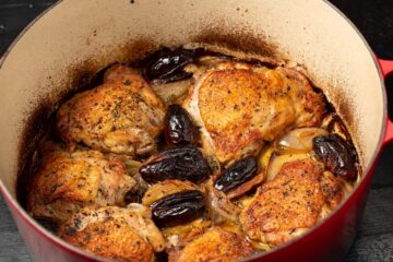 Baked Lemon Chicken Recipe - with Dates! - Butter & Baggage