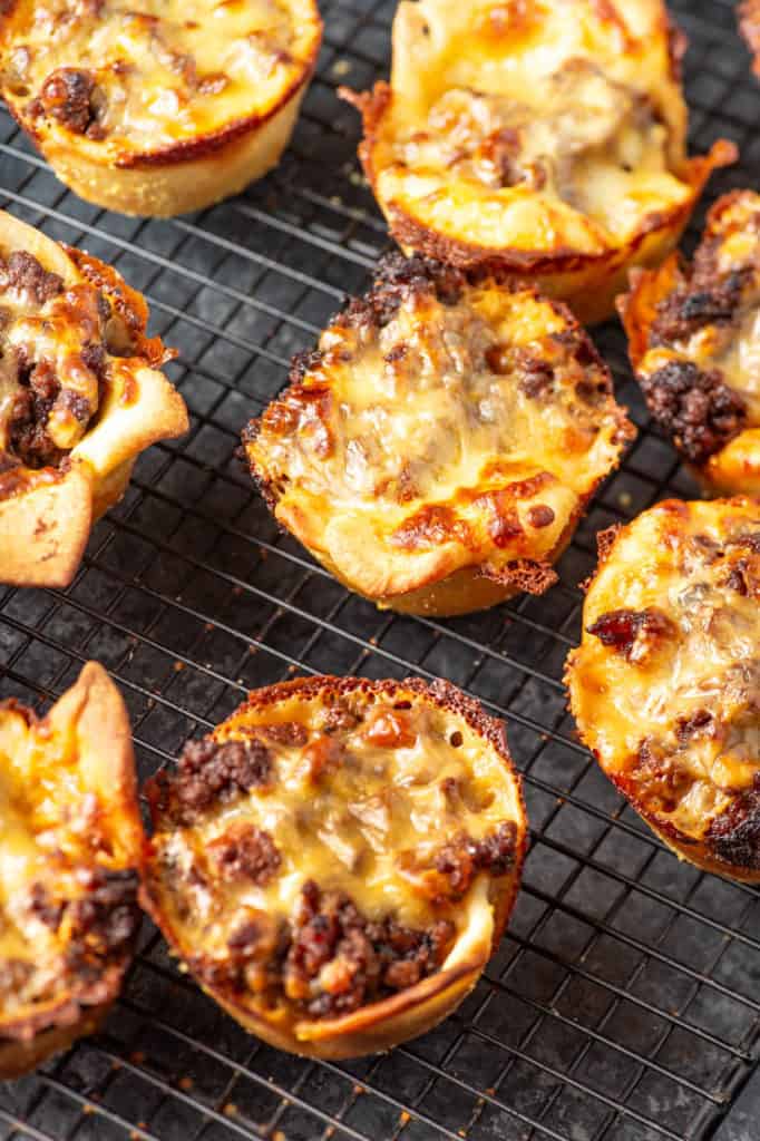 Barbecue Cups with Pizza or Biscuit Dough - Butter & Baggage