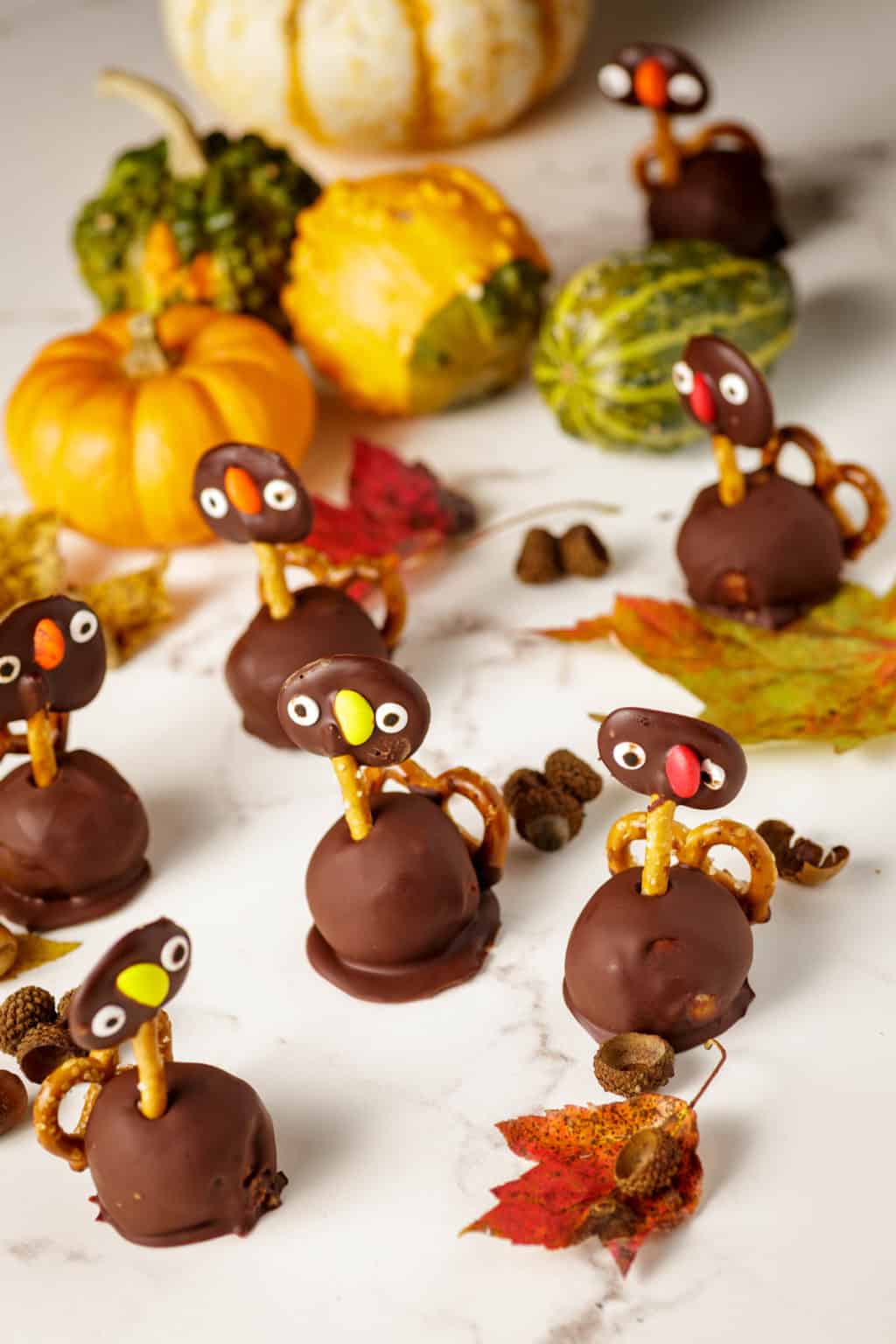 Turkey Oreo Balls for Thanksgiving | Butter & Baggage
