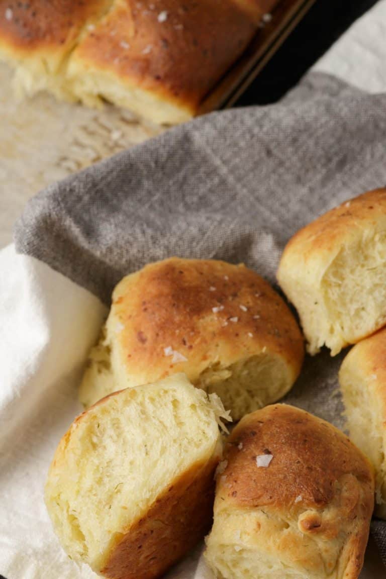 Yeast Roll Recipe with Dill and Gruyere - Butter & Baggage