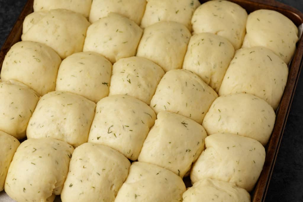Yeast Roll Recipe with Dill and Gruyere - Butter & Baggage