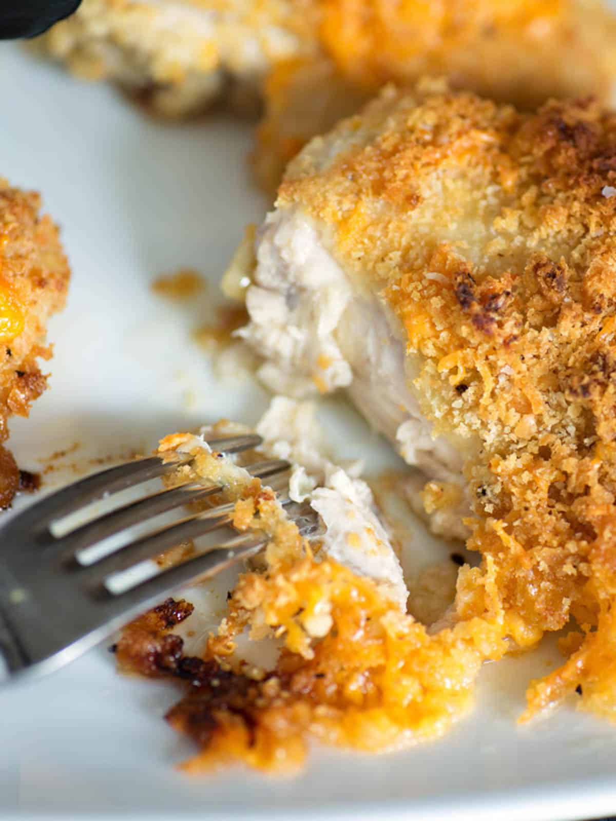 Ritz Cracker Chicken - Butter & Baggage