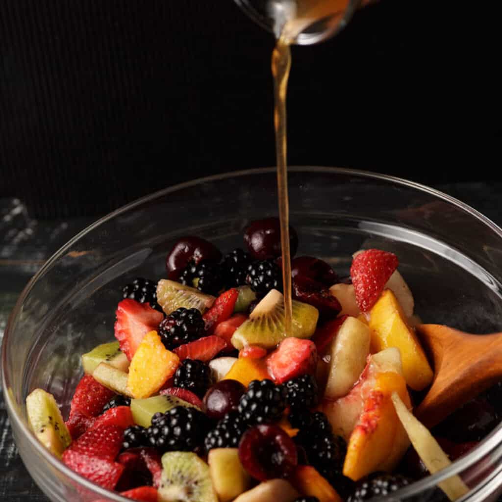 Fresh Fruit Salad with a Hint of Spice - Butter & Baggage