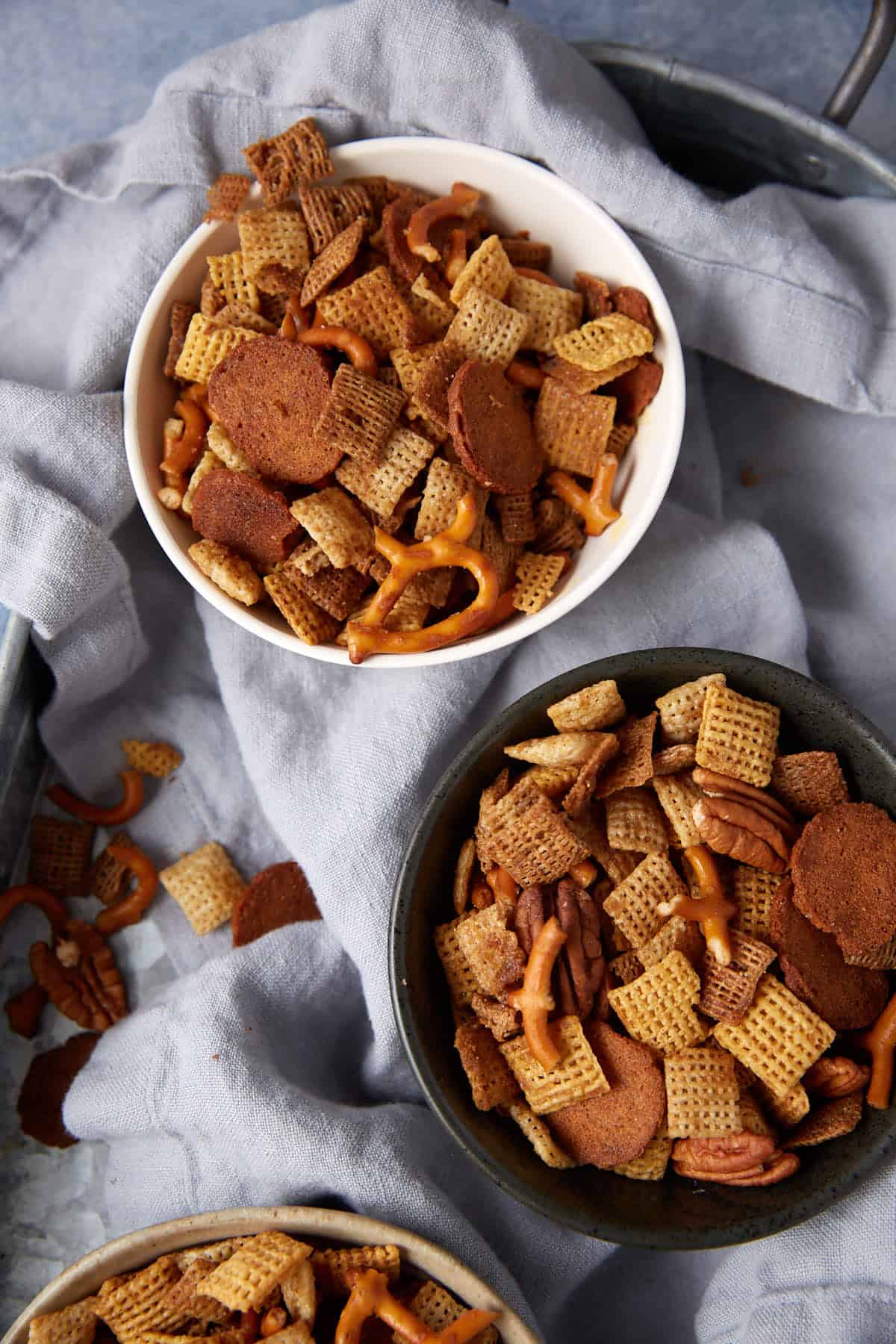 Bold and Buttery Homemade Chex Mix- Butter & Baggage