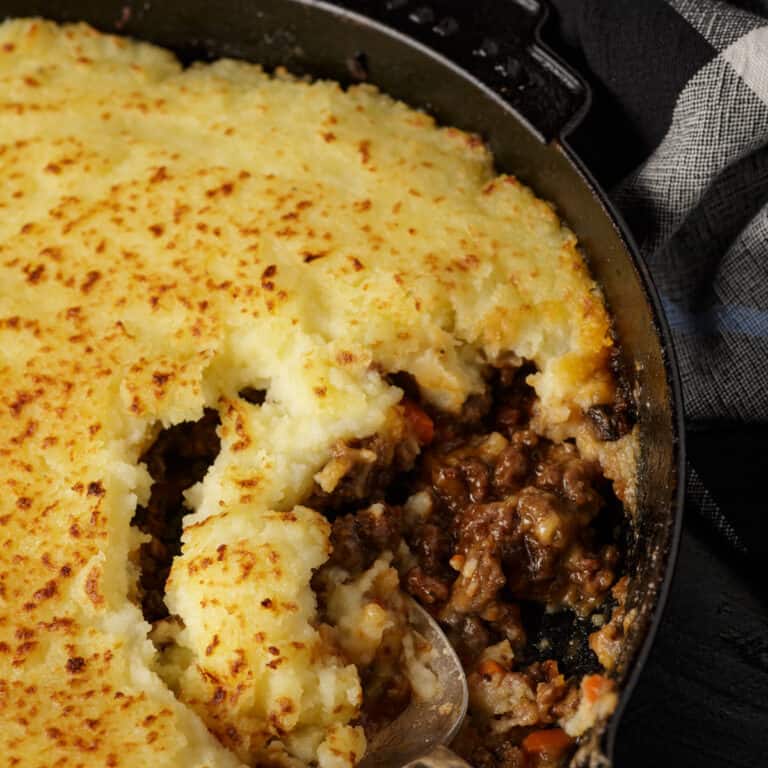 Traditional Shepherd's Pie - Butter & Baggage