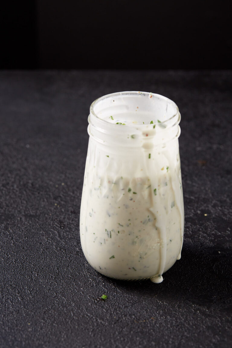10 Minute Creamy Buttermilk Ranch Dressing - Butter & Baggage