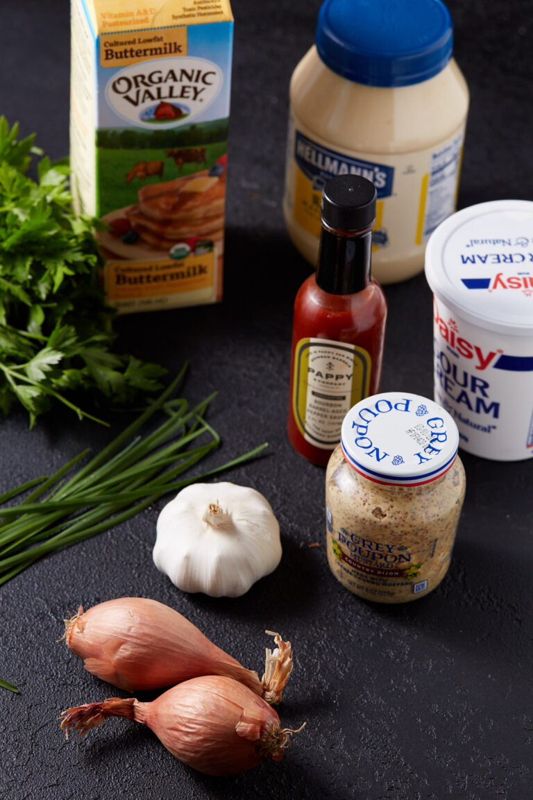 10 Minute Creamy Buttermilk Ranch Dressing - Butter & Baggage