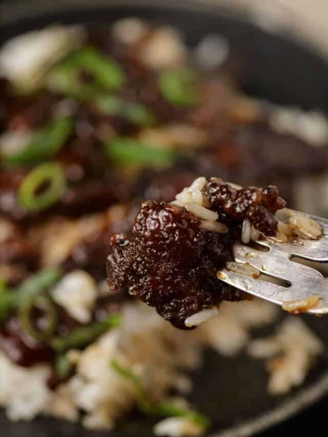 The Best Mongolian Beef Recipe - Butter & Baggage