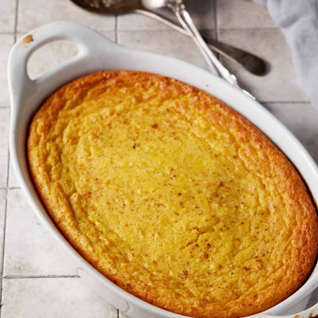 Southern Corn Pudding Casserole (Side Dish) - Butter & Baggage