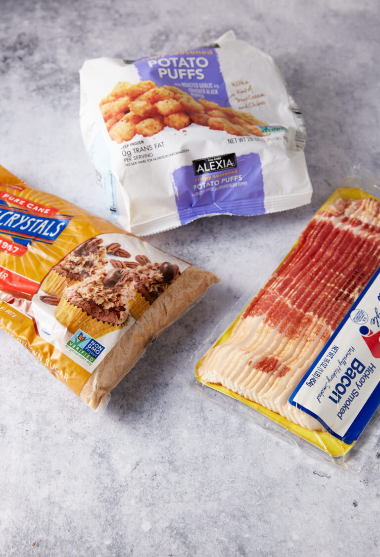 Crispy Bacon Wrapped Tater Tots - Butter & Baggage