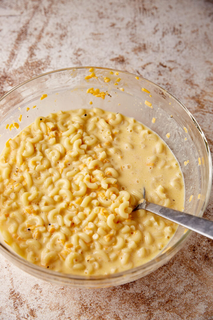 Baked Macaroni Pie with Just 5 Ingredients - Butter & Baggage
