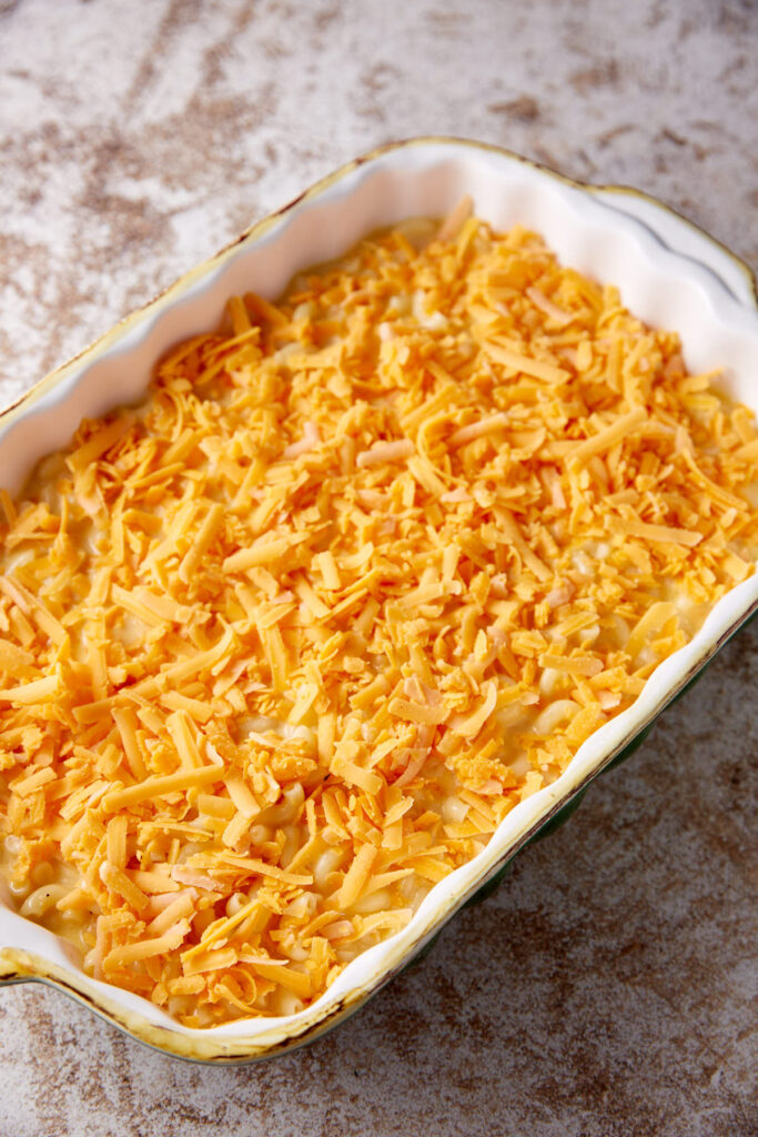 Baked Macaroni Pie with Just 5 Ingredients - Butter & Baggage