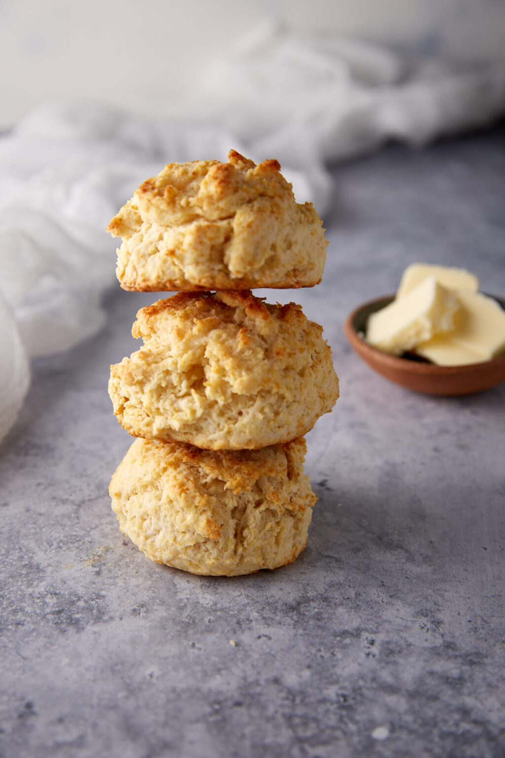 30-Minute Buttermilk Drop Biscuits - Butter & Baggage