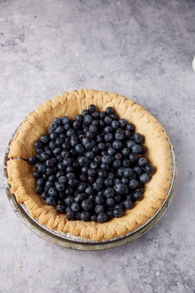 Fresh Blueberry Pie Recipe That Is Not Runny - Butter & Baggage