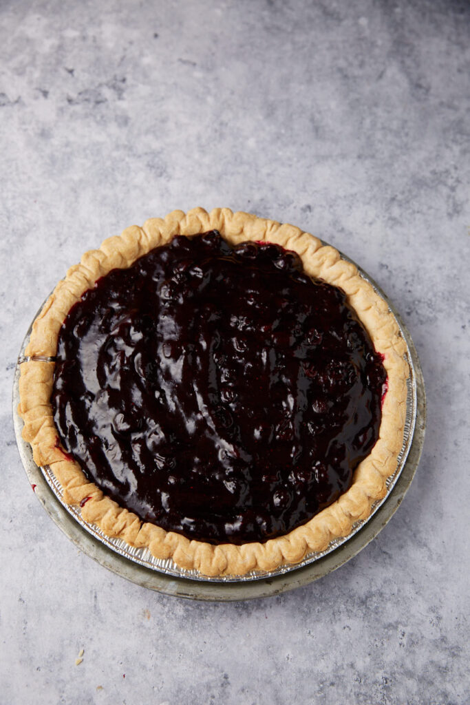 Fresh Blueberry Pie Recipe That Is Not Runny - Butter & Baggage