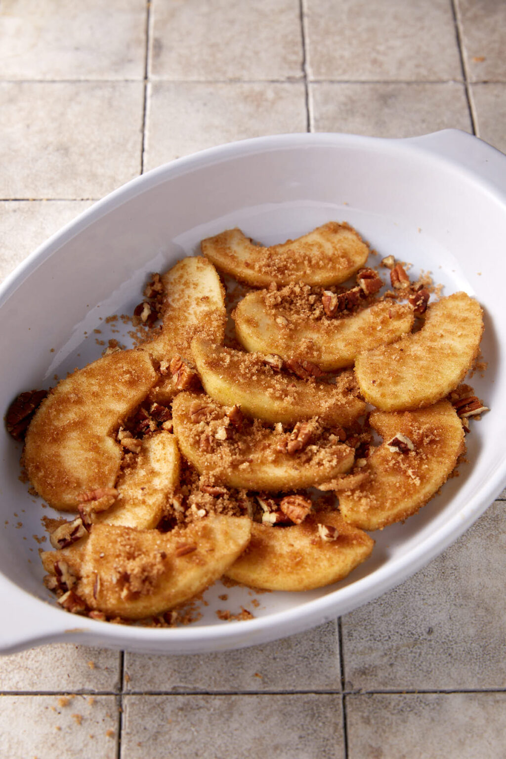 Layered Sweet Potato and Apple Casserole - Butter & Baggage