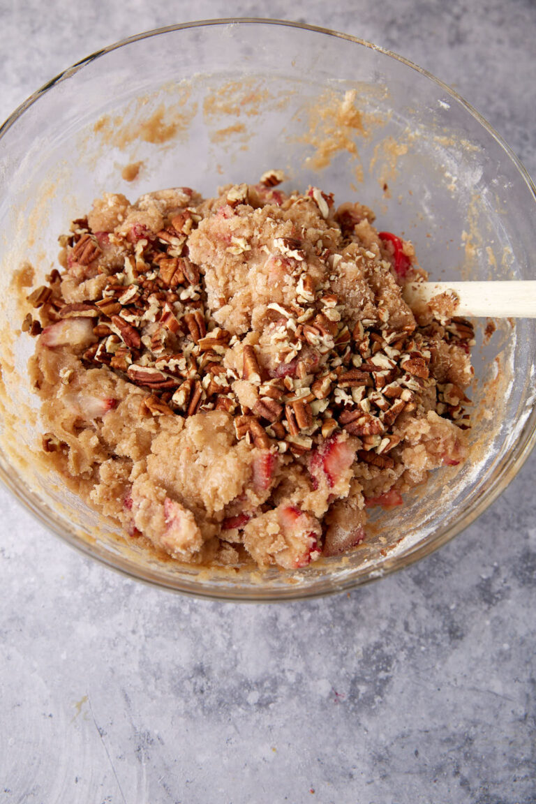 Easy Strawberry Quick Bread with a Strawberry Glaze - Butter & Baggage