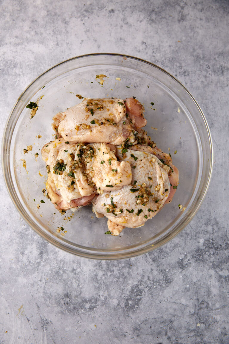 Skillet Chicken and Couscous with Roasted Carrots - Butter & Baggage