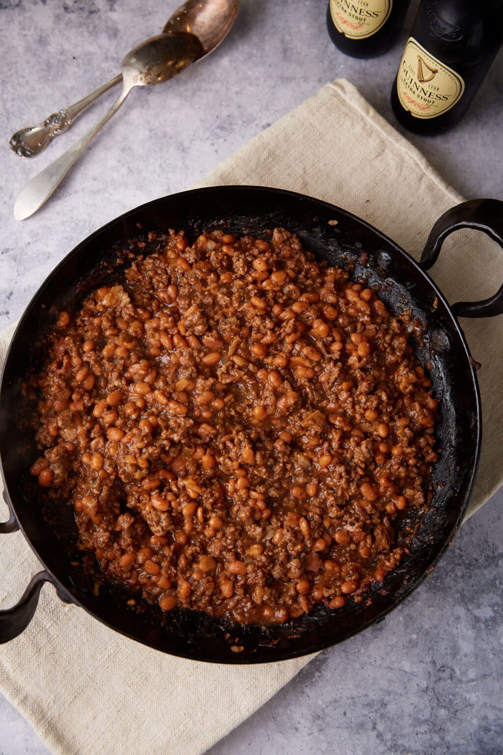 Southern Baked Beans with Ground Beef- Butter & Baggage