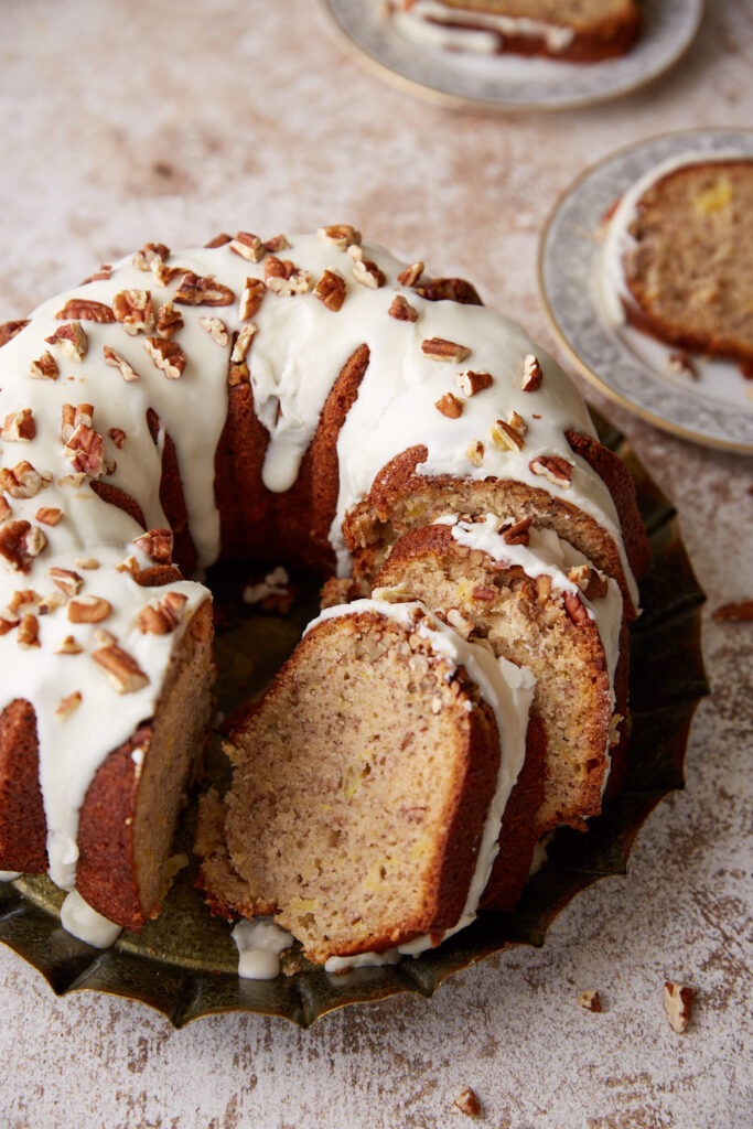 Cream Cheese-Frosted Hummingbird Cake - Butter & Baggage
