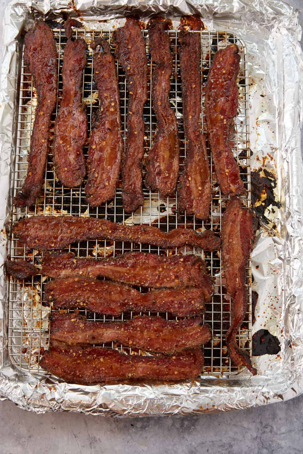 Spicy Candied Bacon with Just 3 Ingredients - Butter & Baggage