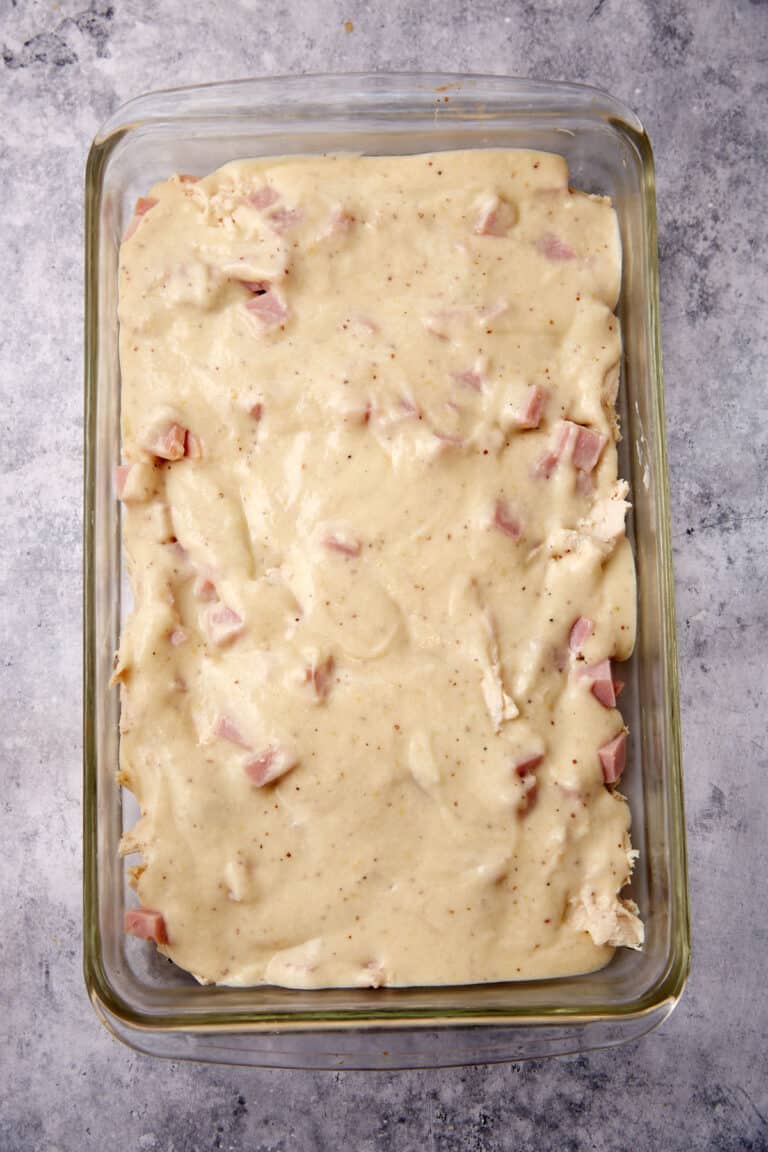 Chicken and Ham Cordon Bleu Casserole (No Pasta) - Butter & Baggage