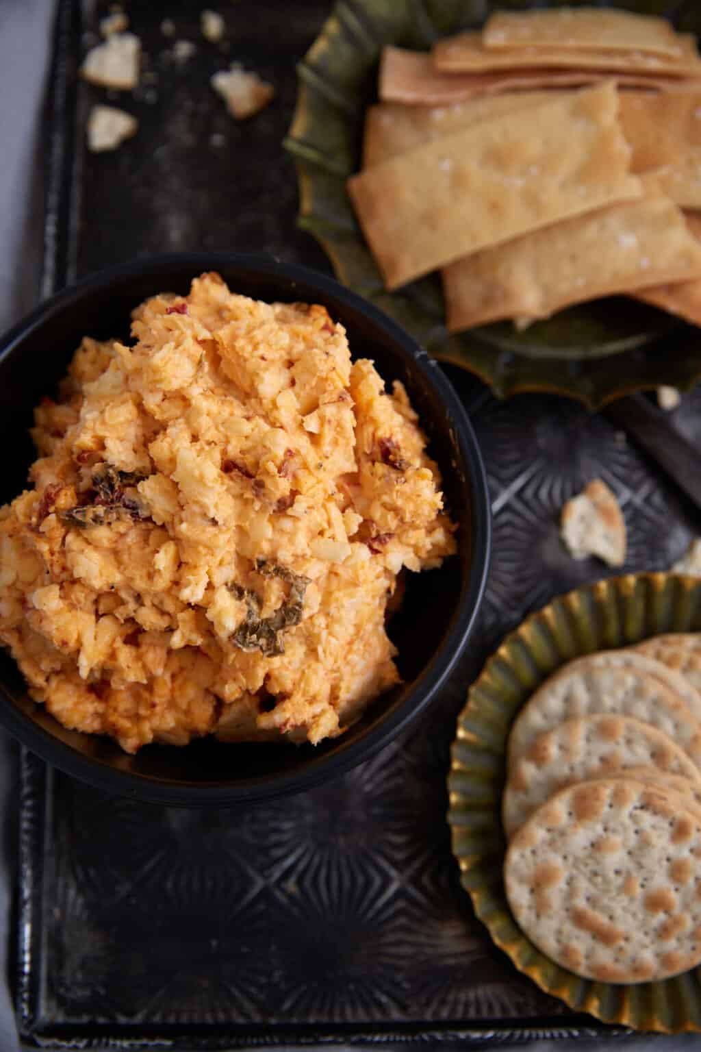 Pimento Cheese with Cream Cheese and Chipotle Peppers - Butter & Baggage