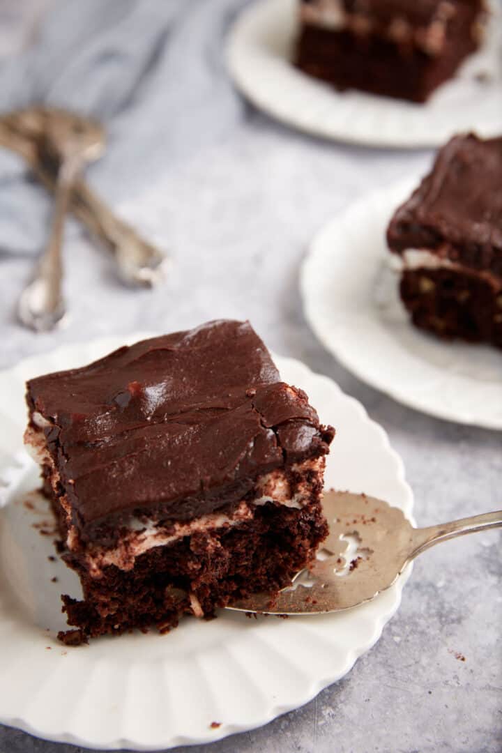 From Scratch Chocolate Mud Cake with Marshmallow Frosting - Butter ...