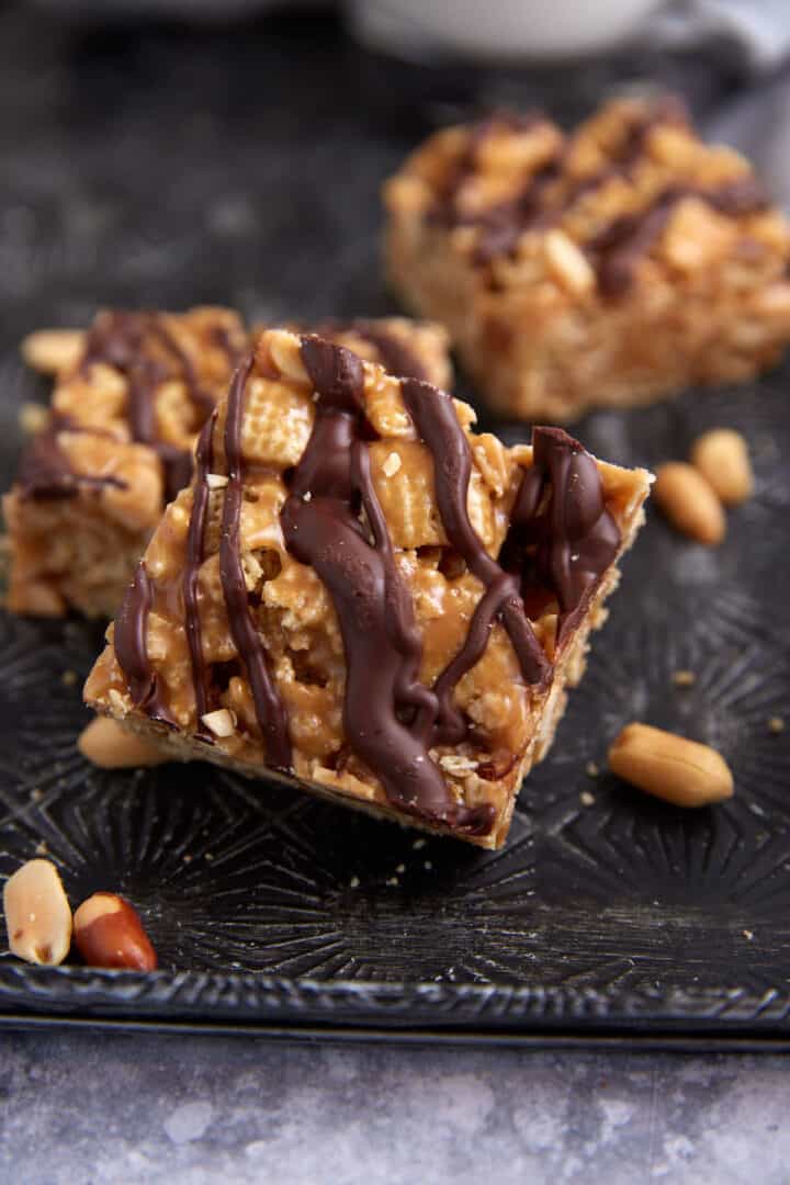 No-Bake Homemade Cereal Bars with Chex Cereal - Butter & Baggage